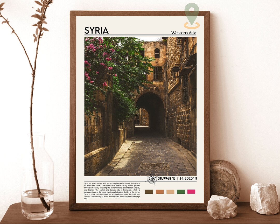 Syria Print, Syria Photo, Syria Poster, Syria Painting, Syria Artwork ...