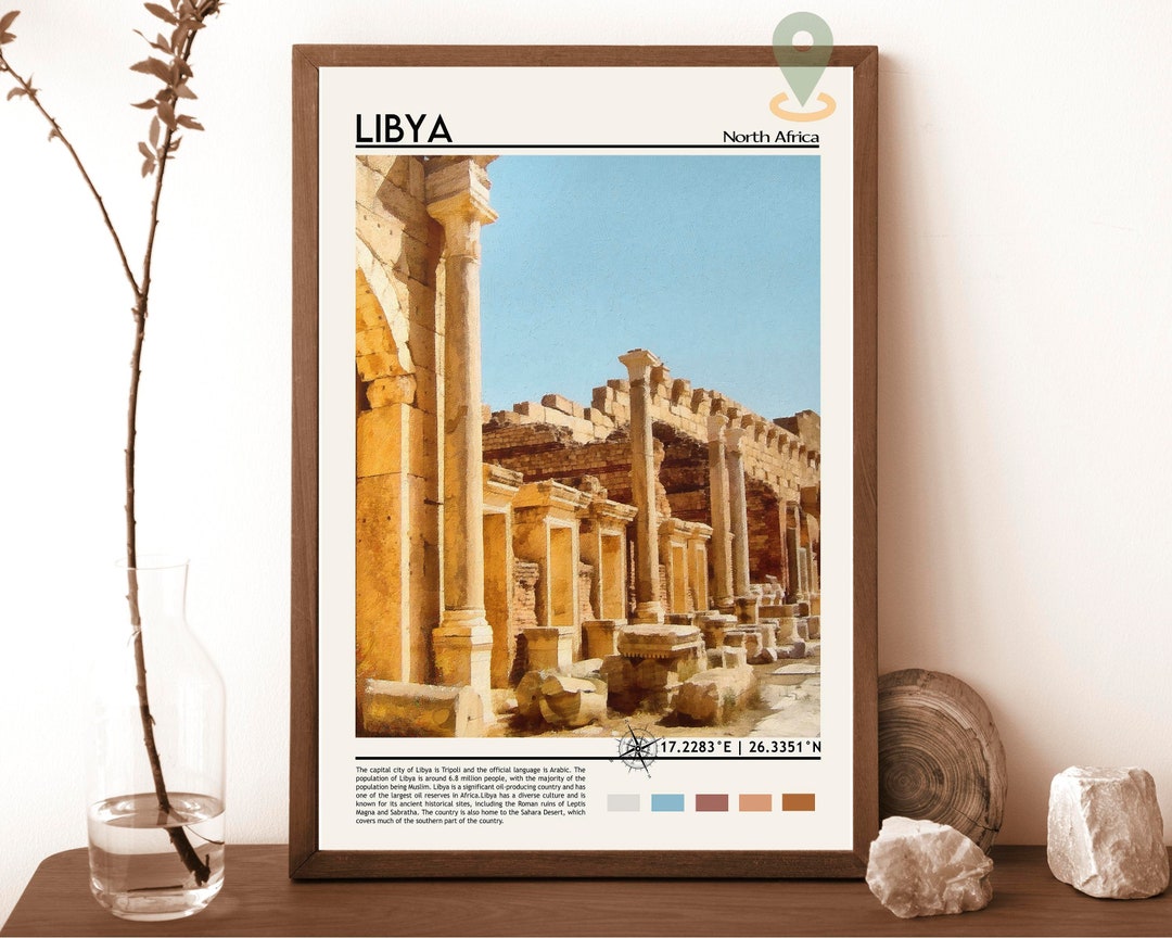 Libya Print, Libya Art, Libya Poster, Libya Photo, Libya Poster Print ...