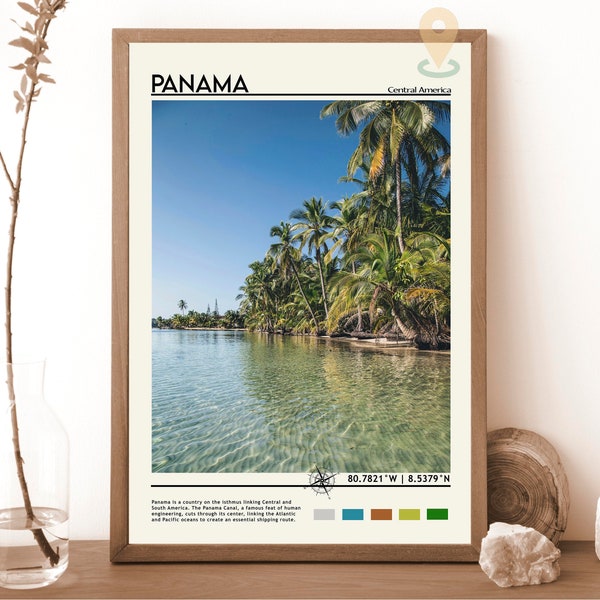 Panama Poster - Etsy UK