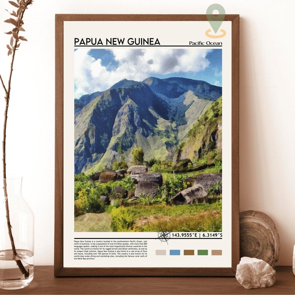 Papua New Guinea Art - Etsy