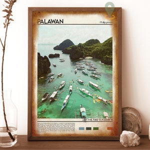 Palawan Print, Palawan Wall Art, Palawan Poster, Palawan Photo, Palawan ...