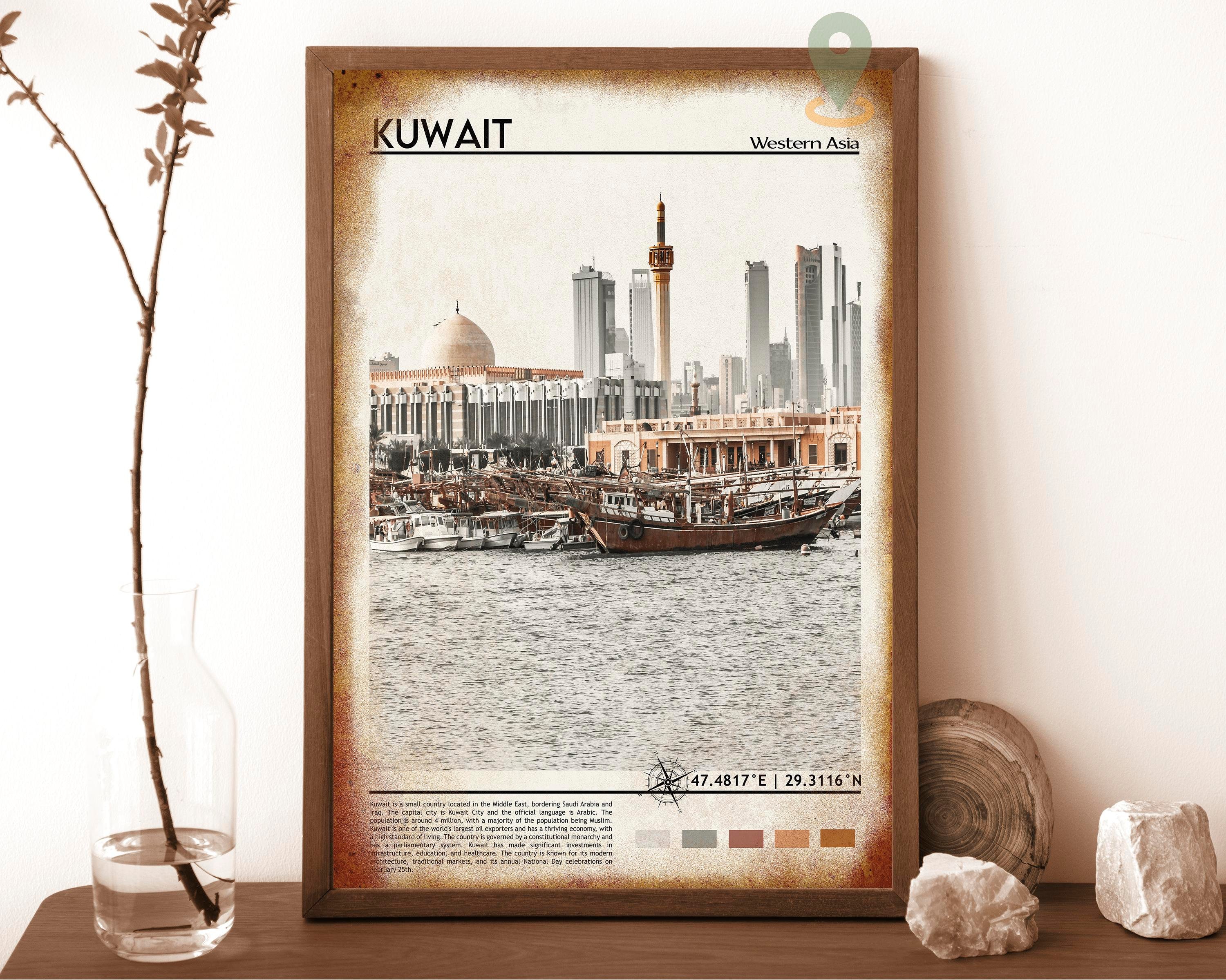 Kuwait Print Kuwait Art Kuwait Poster Kuwait Photo Kuwait - Etsy UK