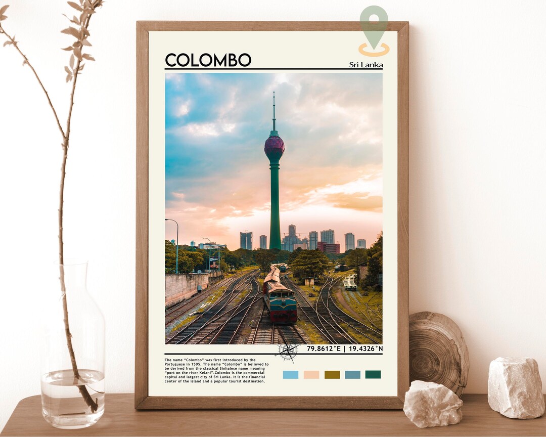 Colombo Print Vintage Poster Colombo Wall Art Colombo Poster Colombo ...