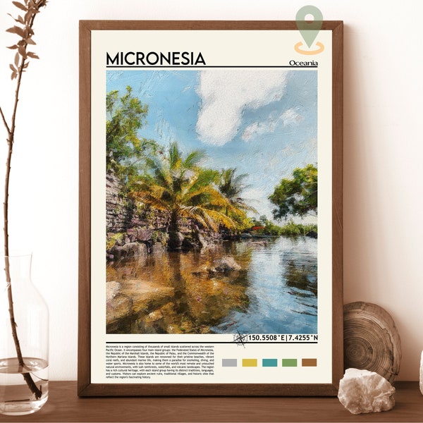 Micronesia Art - Etsy