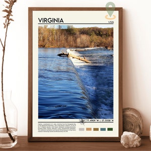 Virginia Print Virginia Art Virginia Photo Virginia Poster - Etsy