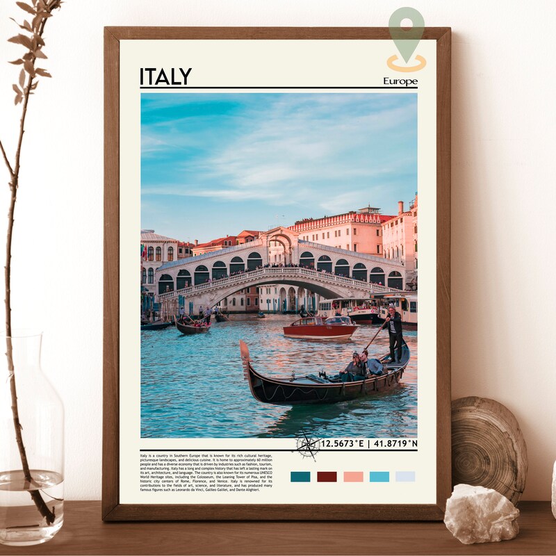 Italy Poster - Etsy