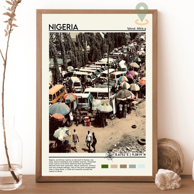 Nigeria Poster - Etsy