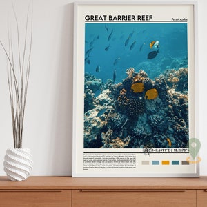 Great Barrier Reef, Great Barrier Reef Poster, Great Barrier Reef ...