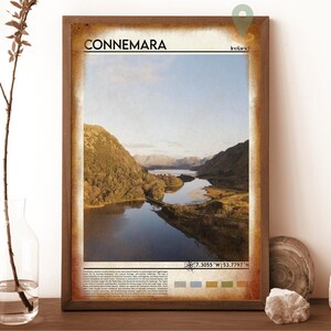 Connemara Print, Connemara Poster, Connemara Wall Art, Connemara Travel ...