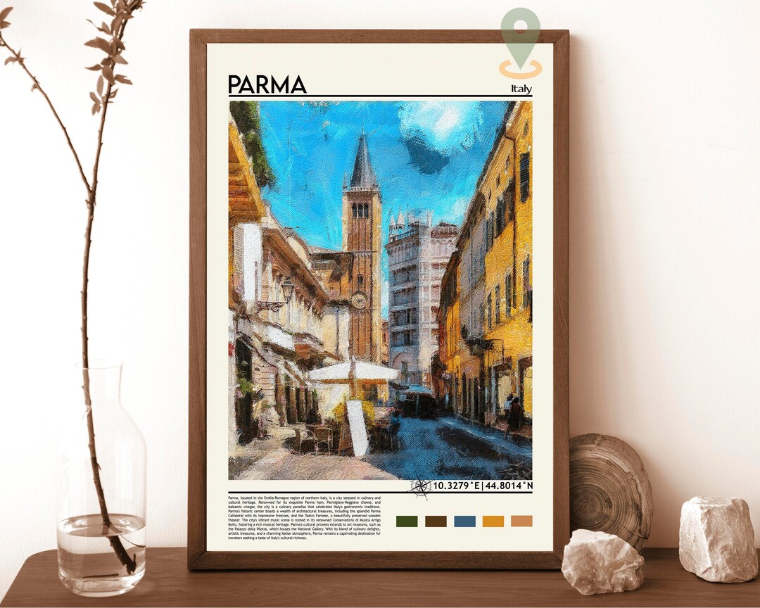Parma Print, Parma Poster, Parma Wall Art, Parma Travel Print, Parma ...