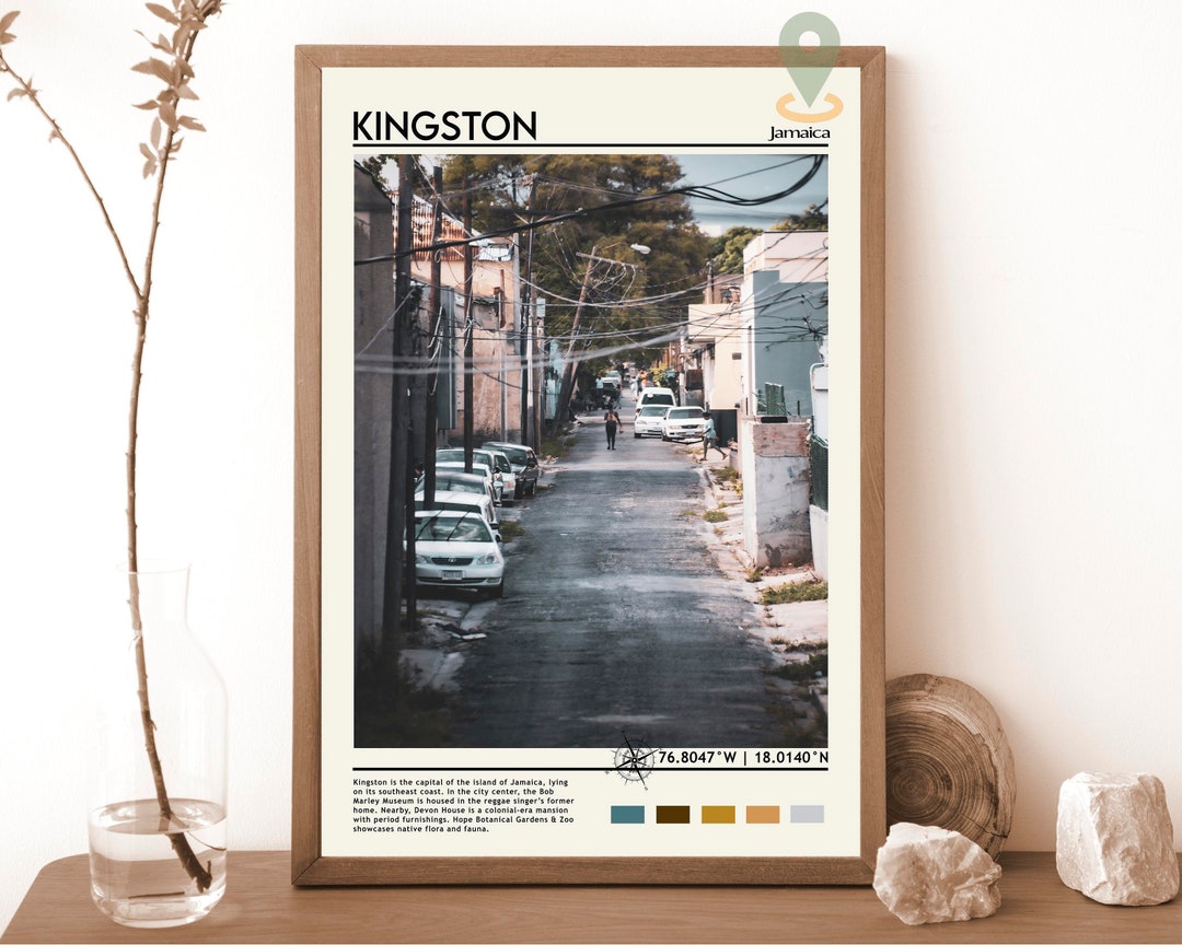 Kingston Poster, Vintage Poster, Kingston Poster, Kingston Poster ...