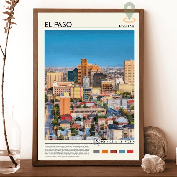 El Paso Wall Art - Etsy