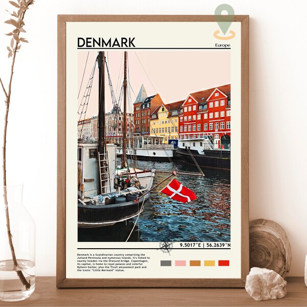 Denmark Poster - Etsy