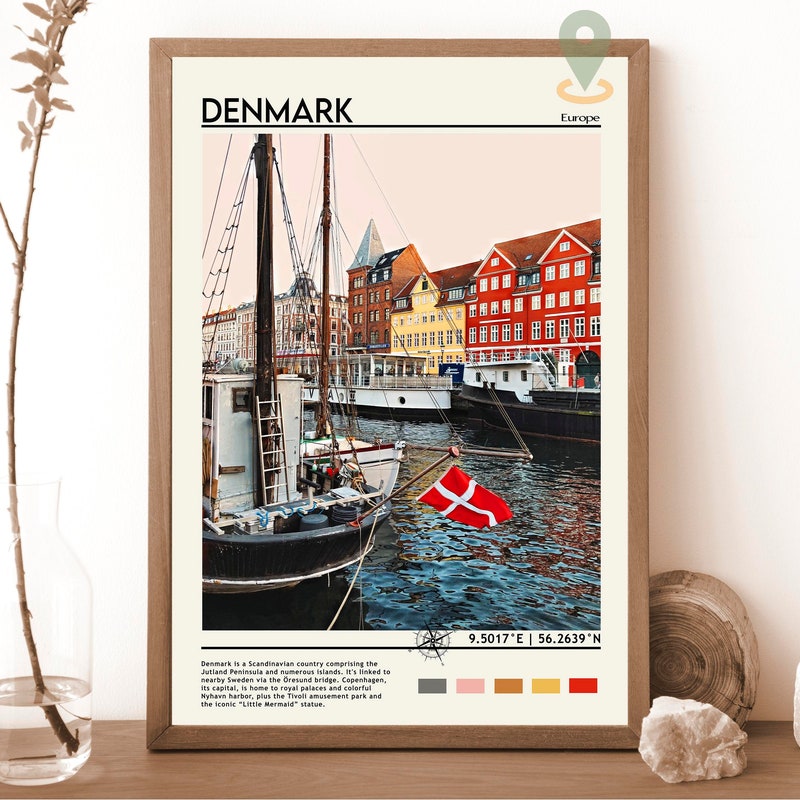 Denmark Poster - Etsy