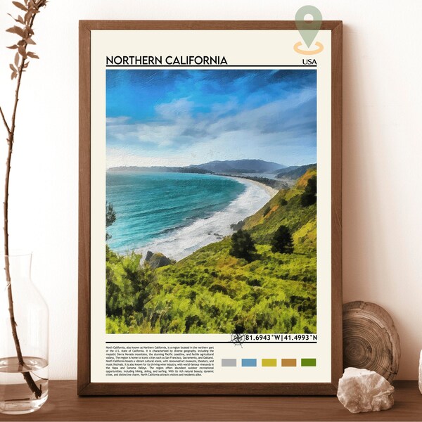 California Poster - Etsy