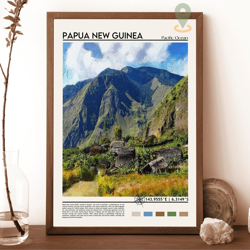 Papua New Guinea Art - Etsy