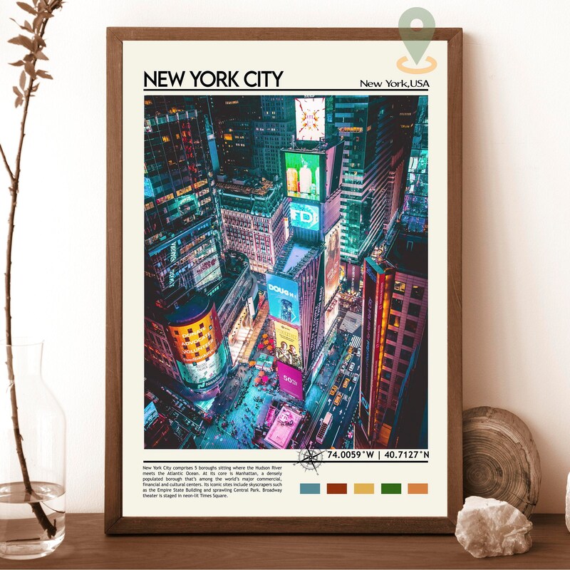 New York Poster - Etsy