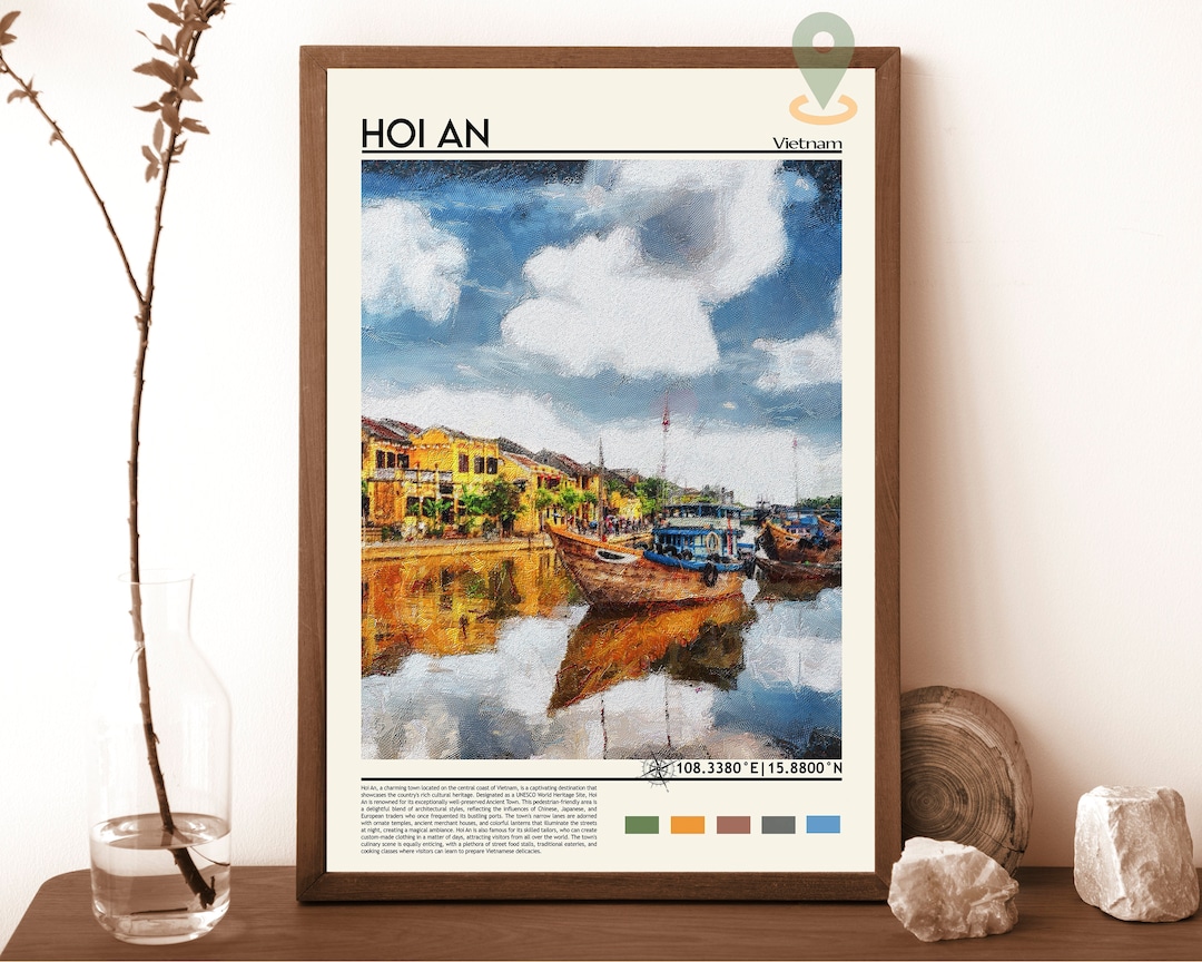 Hoi an Print, Hoi an Poster, Hoi an Wall Art, Hoi an Travel Print, Hoi ...