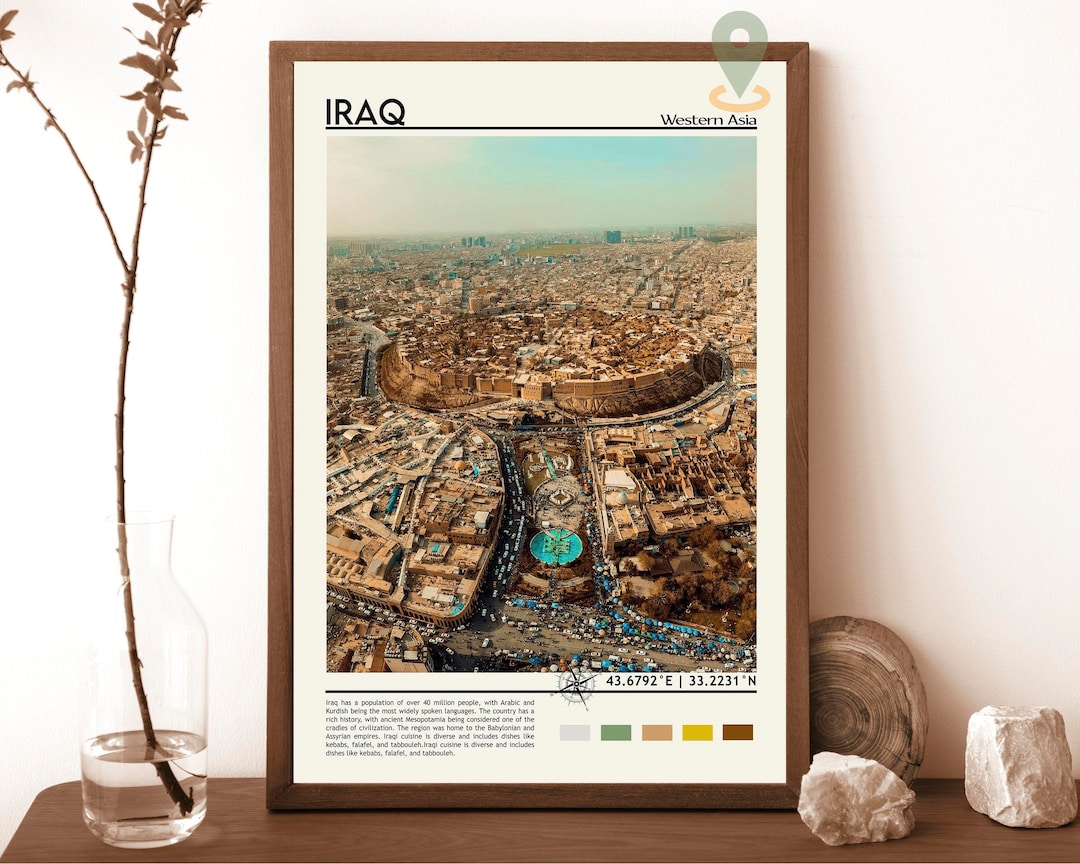 Iraq Print, Iraq Art, Iraq Poster, Iraq Photo, Iraq Poster Print, Iraq ...