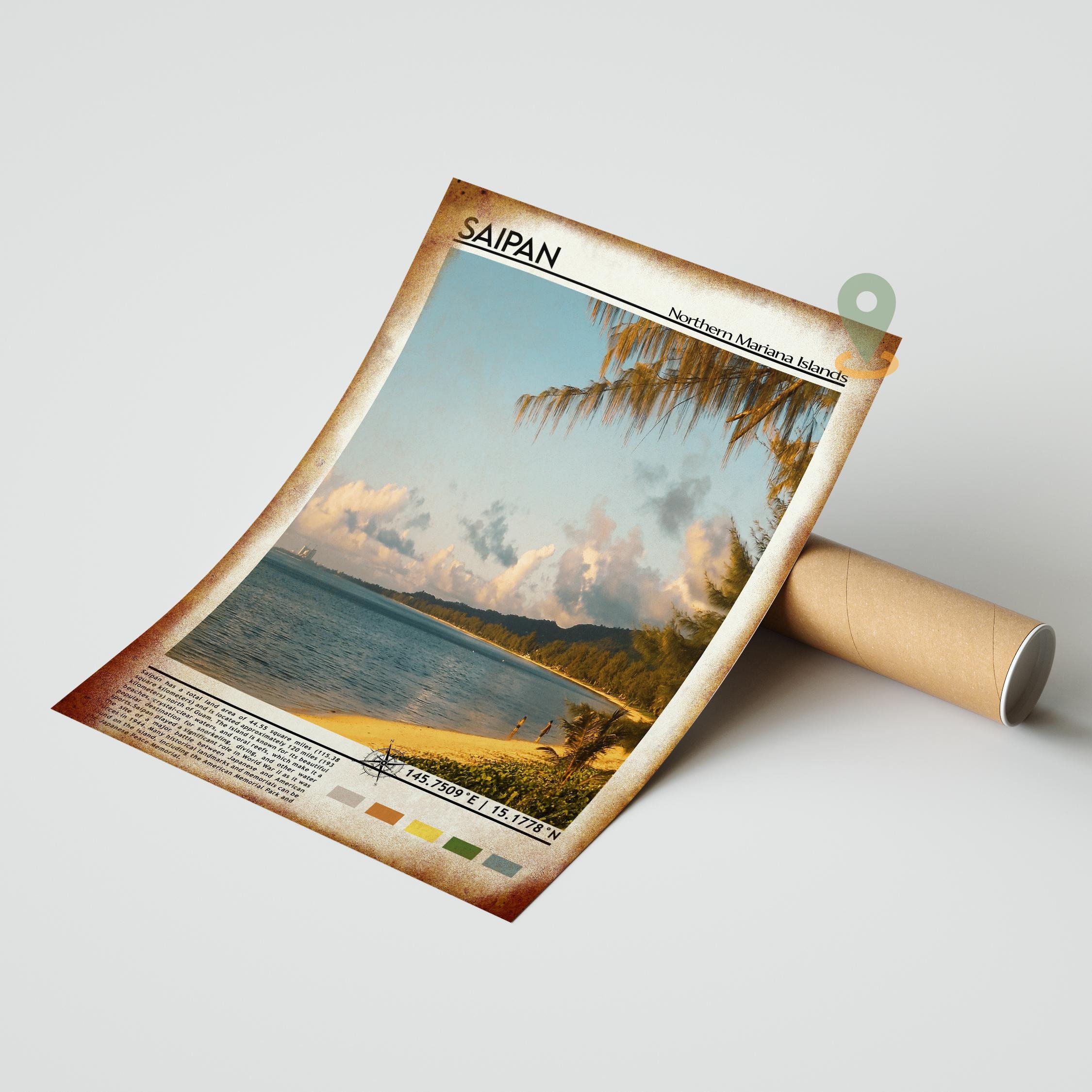 Saipan Print Saipan Art Saipan Poster Saipan Photo Saipan - Etsy