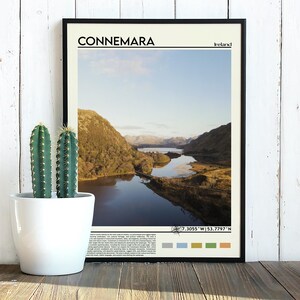 Connemara Print, Connemara Poster, Connemara Wall Art, Connemara Travel ...