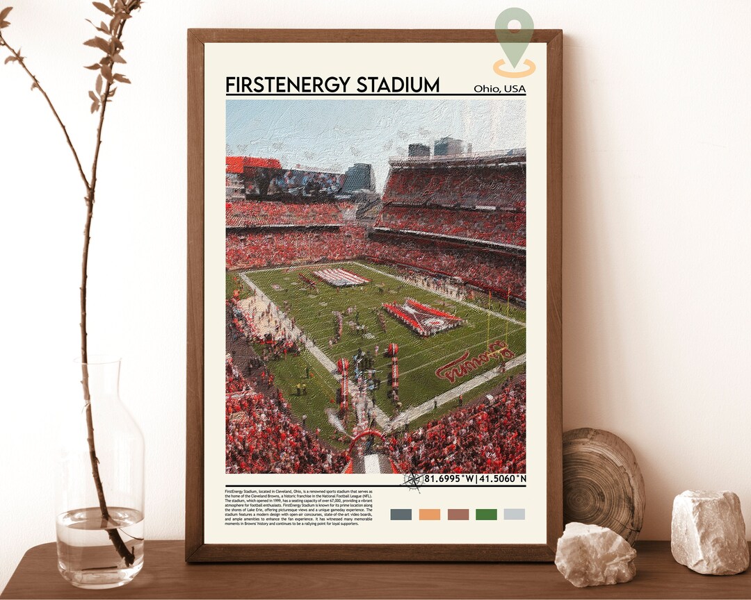 Firstenergy Stadium Print, Firstenergy Stadium Poster, Firstenergy ...