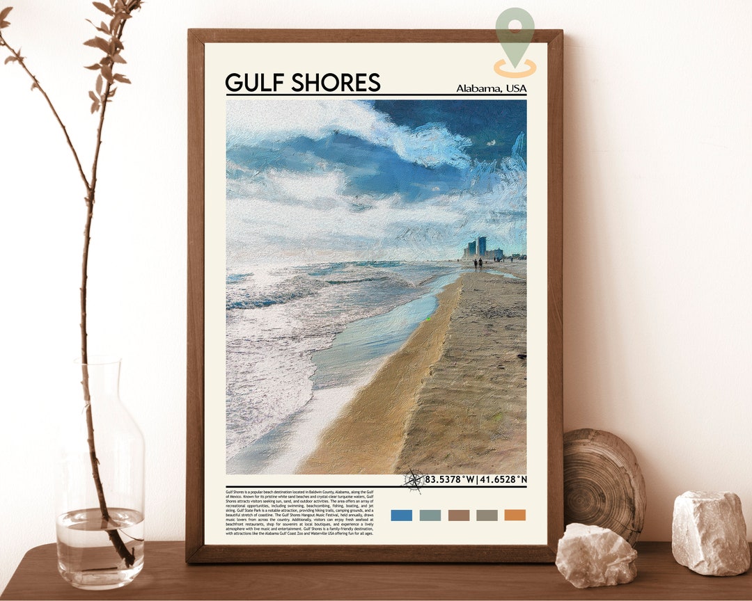 Gulf Shores Print, Gulf Shores Poster, Gulf Shores Wall Art, Gulf ...
