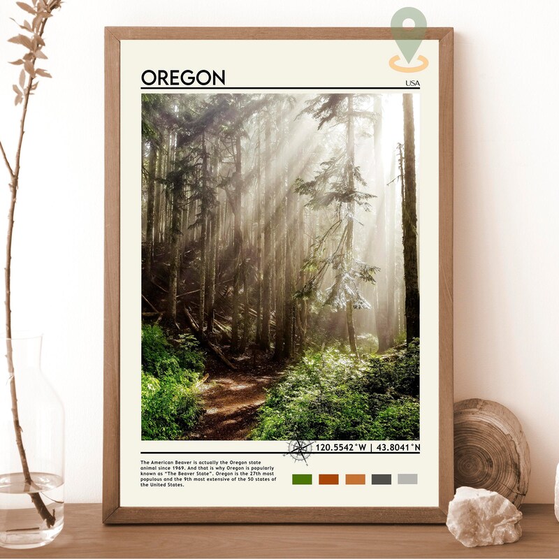 Oregon Wall Art - Etsy