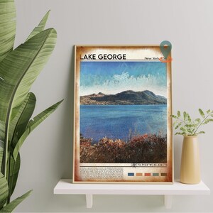 Lake George Print, Lake George Poster, Lake George Wall Art, Lake ...