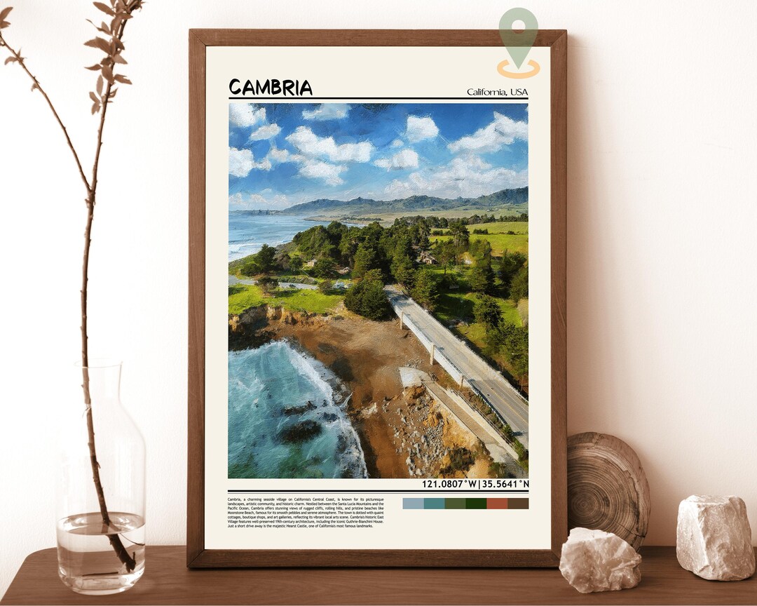 Cambria Print, Cambria Wall Art, Cambria Poster, Cambria Photo, Cambria ...