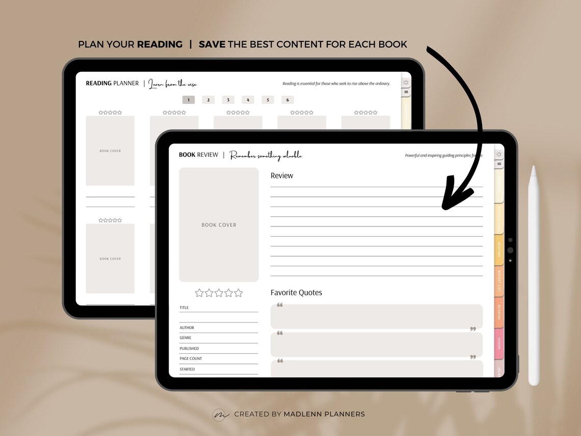 Amazing Morning Routine Journal Digital Planner for iPad Goodnotes ...