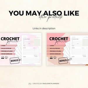 Ultimate Crochet Planner Bundle Printable Vintage Crochet - Etsy