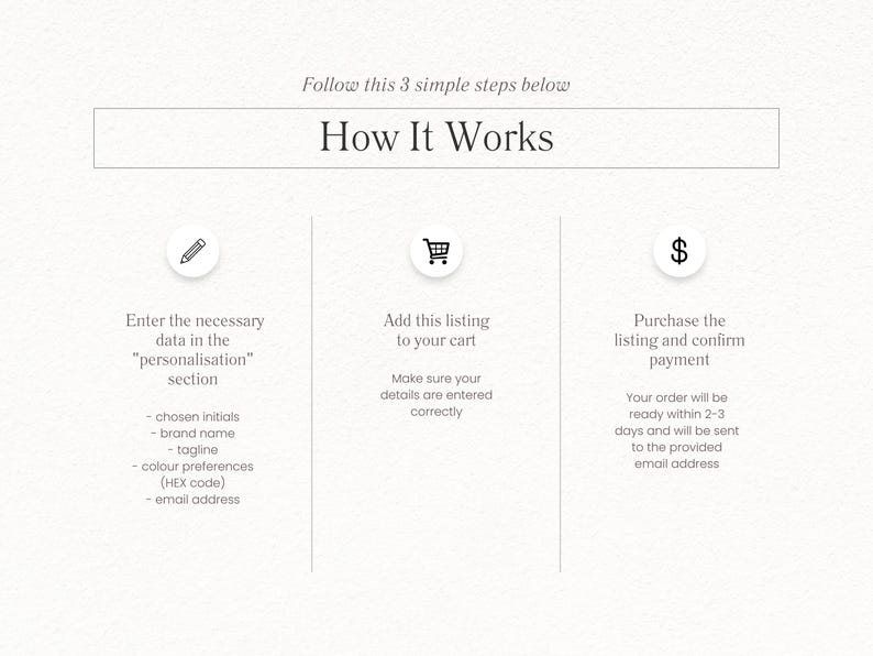 Custom Logo Design, Premade Logo, Initials Logo, Minimalist Logo ...