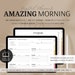 Amazing Morning Routine Journal Digital Planner for iPad Goodnotes ...