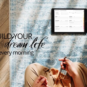 Amazing Morning Routine Journal Digital Planner for iPad Goodnotes ...
