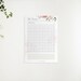 Row Counter Sheet Knitting Crochet and Amigurumi Planner Stitch Counter ...