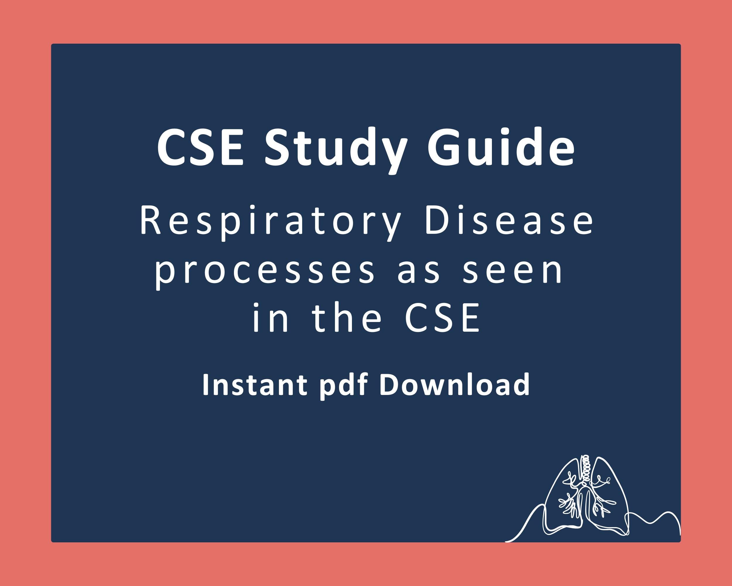 TMC and CSE Study Guide Bundle Respiratory Therapy Student Therapist ...