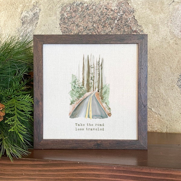 Road Less Traveled - Etsy