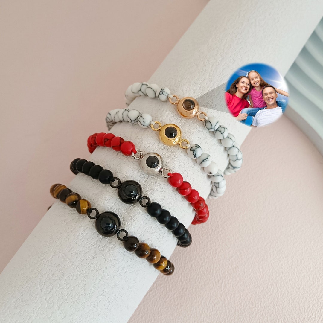 Personalized Projection Bracelet, Photo Bracelet, Memorial Picture ...