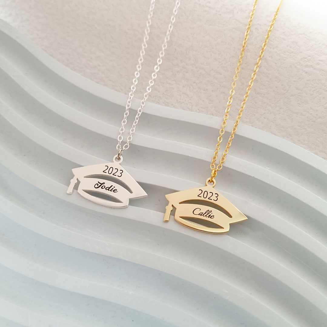 Custom Graduation Necklace,personalized Graduation Name Necklace ...