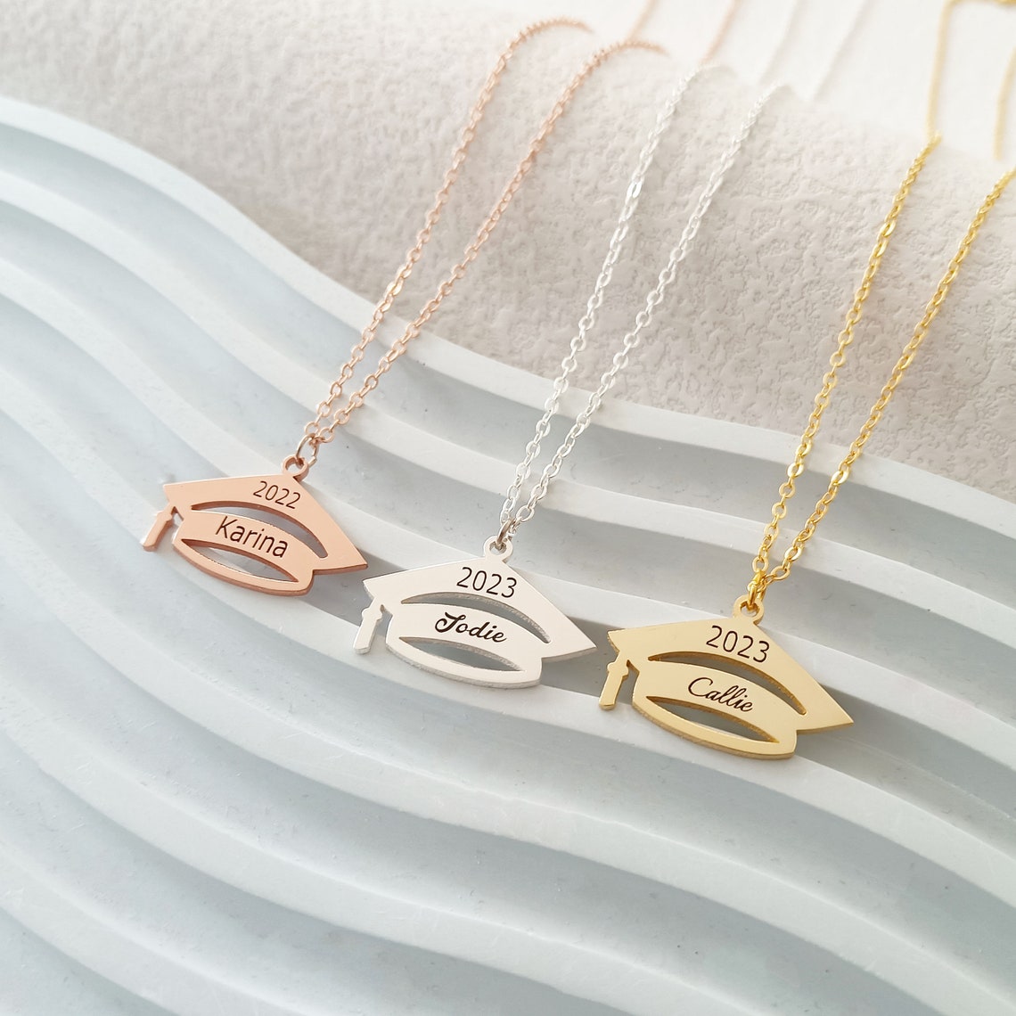 Custom Graduation Necklace,personalized Graduation Name Necklace ...