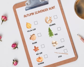 Thanksgiving Scavenger Hunt for Kids Indoor Scavenger Hunt - Etsy
