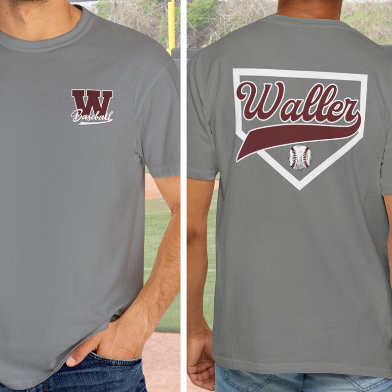 Custom Baseball Team Shirt: Personalized Bella Canvas Tee - Etsy