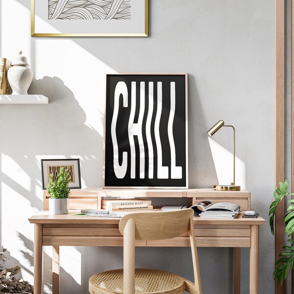 Chill Print - Etsy