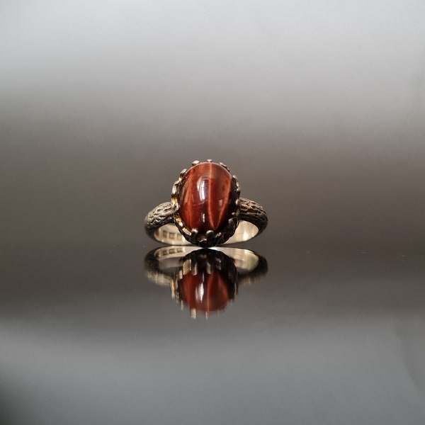 Red Eye Ring - Etsy