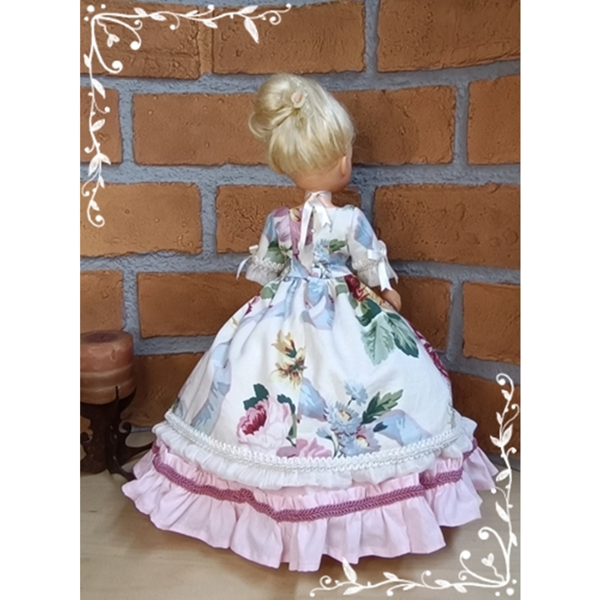 Pattern for Nancy. Baroque or Rococo Dress. PDF Pattern to Print and ...