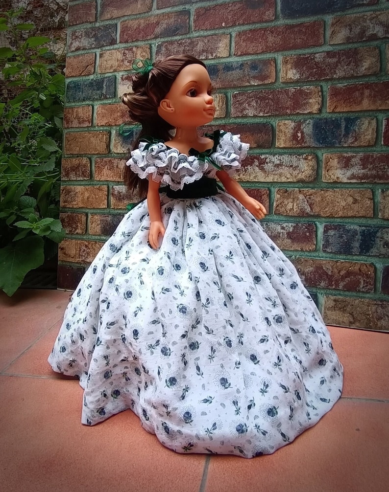 Pattern for Nancy. Romantic Dress. Replica of Scarlet or Hara. Clothes ...