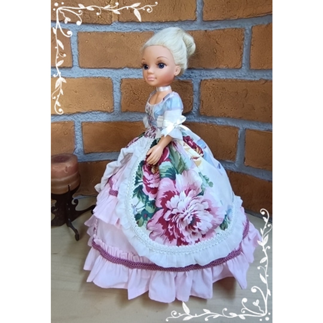 Pattern for Nancy. Baroque or Rococo Dress. PDF Pattern to Print and ...