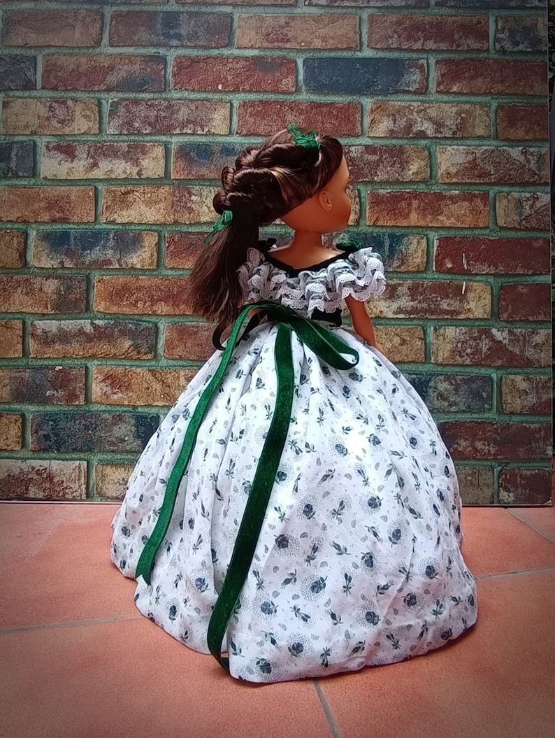 Pattern for Nancy. Romantic Dress. Replica of Scarlet or Hara. Clothes ...