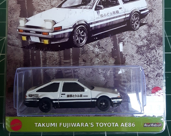 Initial D - Takumi Fujiwara Toyota AE86 - Carded - Hot Wheels Custom ...